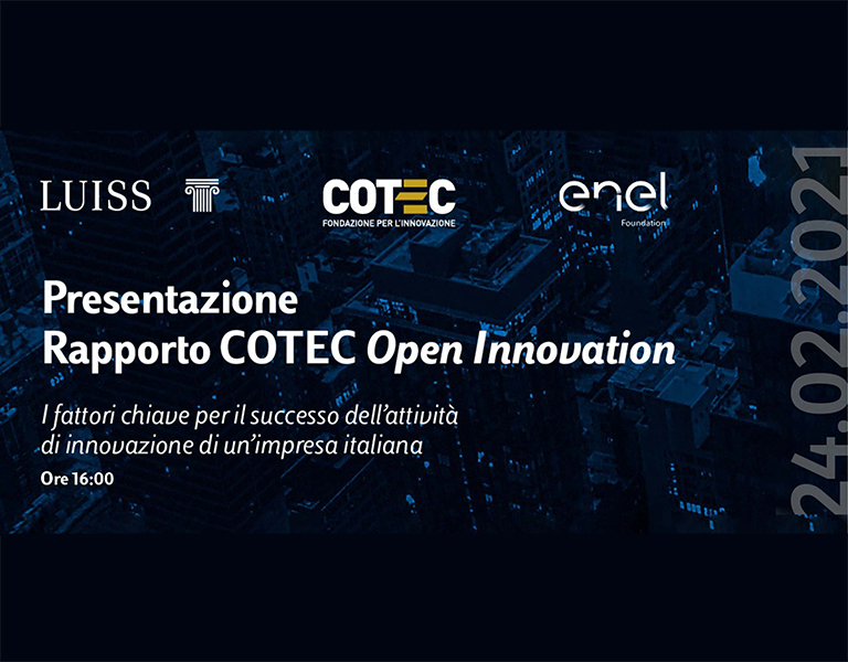 Presentation of the 2021 COTEC Report on Open Innovation ... Presentation of the 2021 COTEC Report on Open Innovation ...